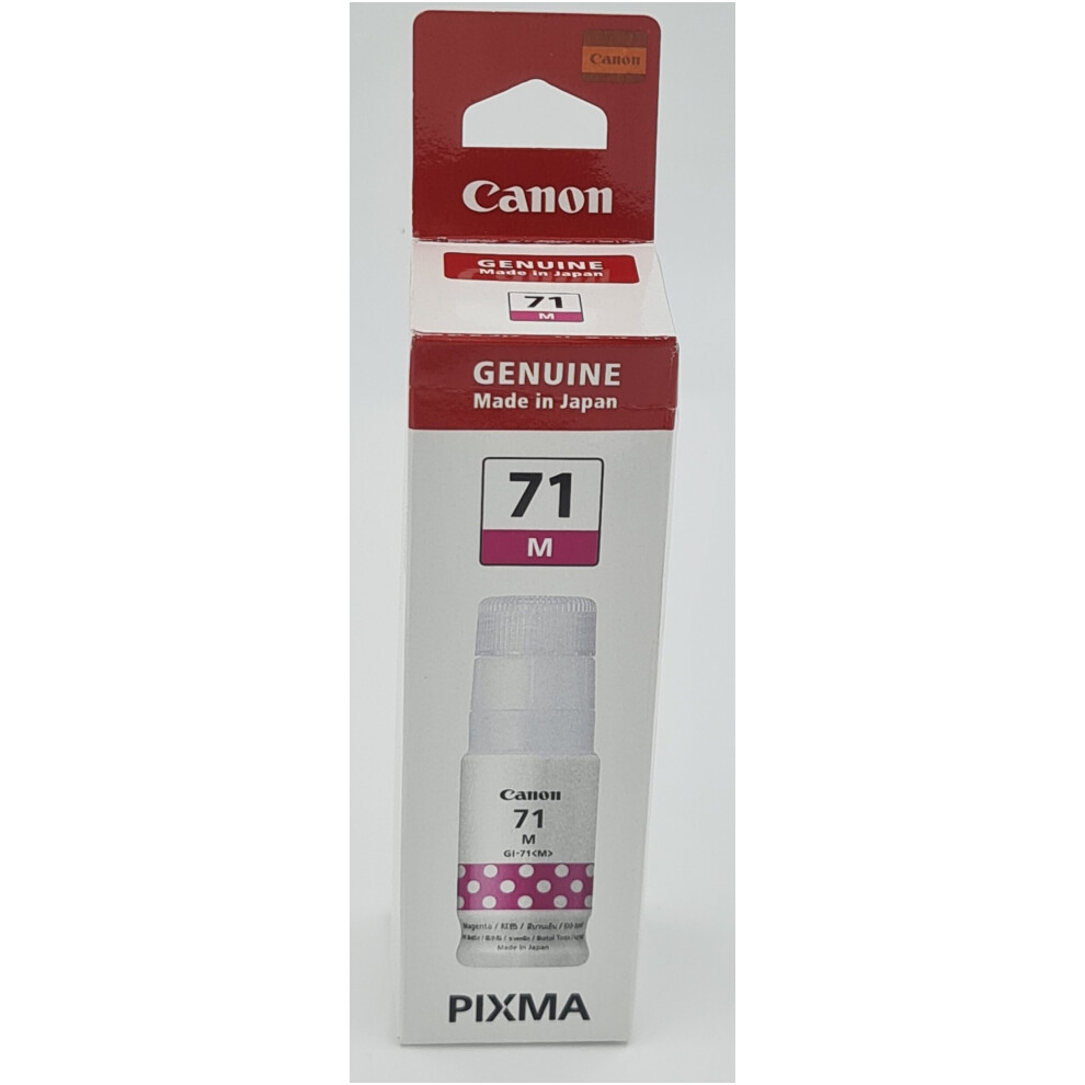 Canon GI-71 Magenta 70ML Genuine Ink Bottle - The Dan Technology